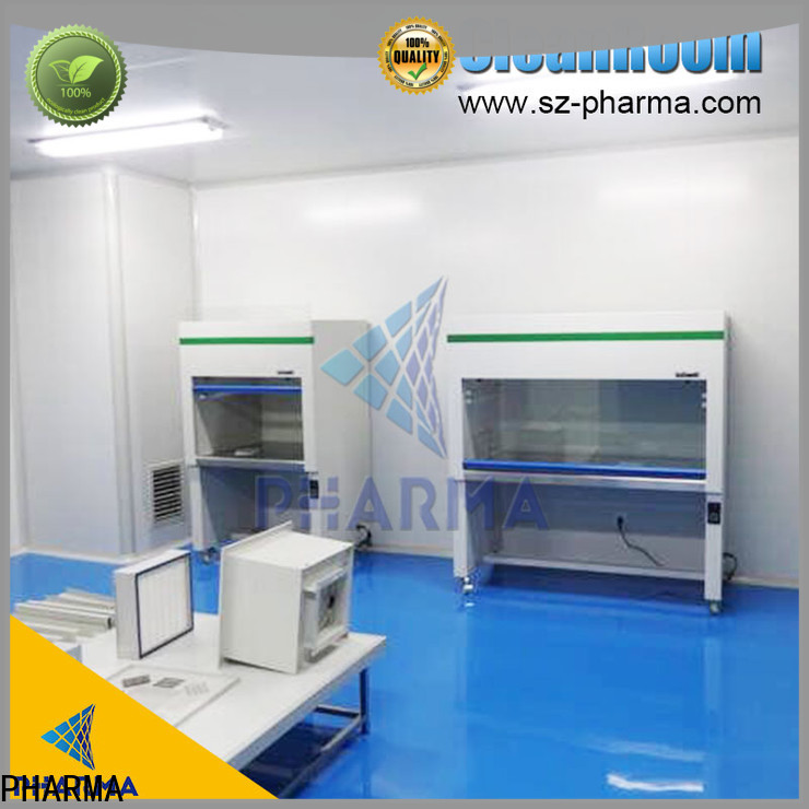 professional gmp cleanroom in different color for chemical plant | PHARMA