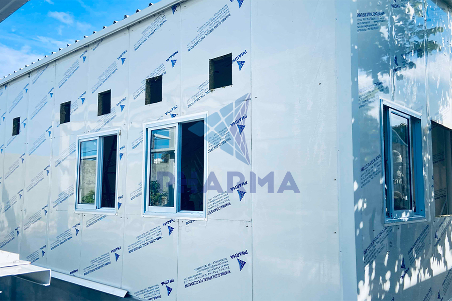 Layout and construction of sterile injection purification plant